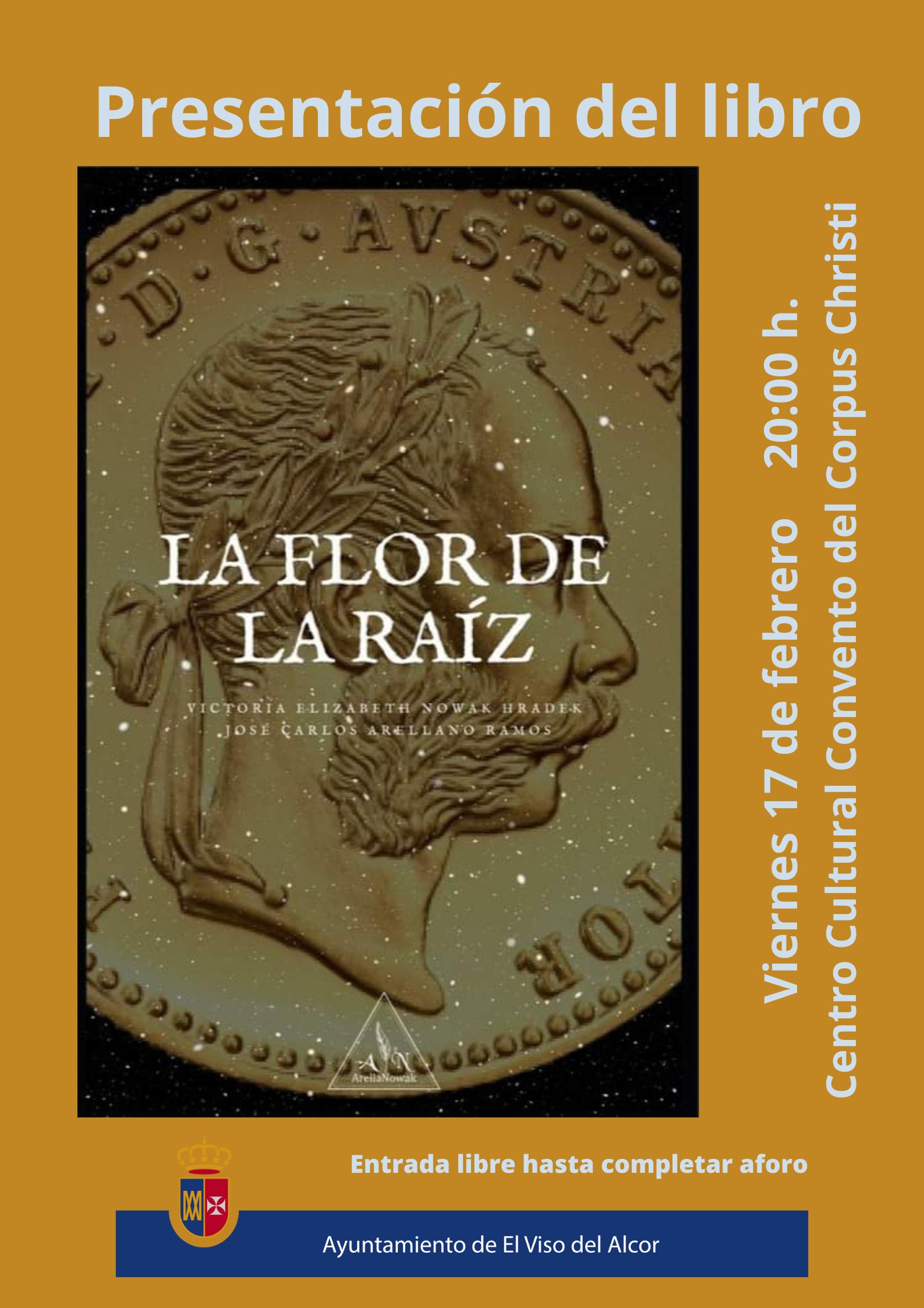 PRESENTACIÓN DEL LIBRO “LA FLOR DE LA RAÍZ” DE VICTORIA ELIZABETH NOWAK ...